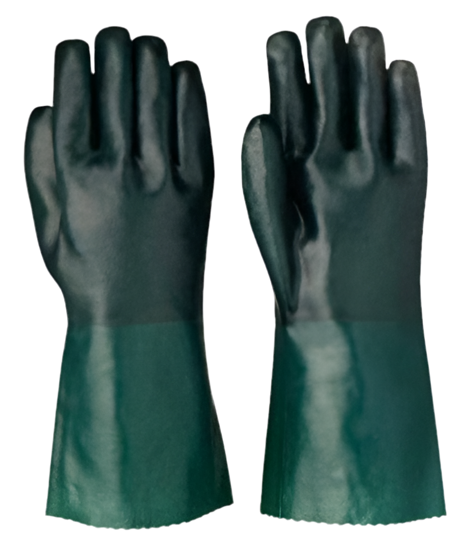 PVC Double Dip Gauntlet Gloves – No 1 For Safety